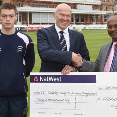Lanes Group backs Disability Cricket at Middlesex