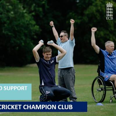 BECOME A MIDDLESEX DISABILITY CRICKET CHAMPION CLUB