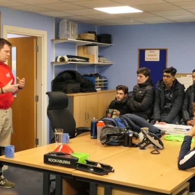 ELITE PLAYER GROUP MEET INSPIRING MILITARY VETERAN DUNCAN SLATER