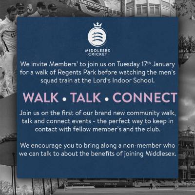 NEW FOR 2023 | WALK, TALK AND CONNECT EVENTS