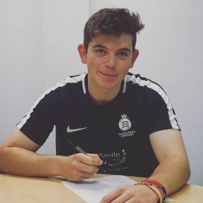 ETHAN BAMBER SIGNS PROFESSIONAL CONTRACT WITH MIDDLESEX CRICKET