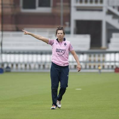 NATASHA MILES INTERVIEWED AT LORD'S AFTER WINNING LONDON CUP