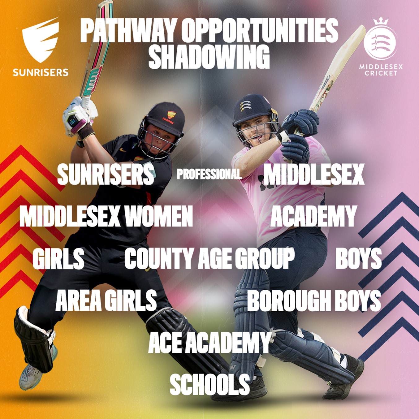 MIDDLESEX LAUNCH COACH SHADOWING PROGRAMME
